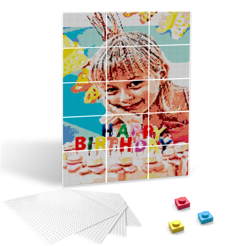 Photobrick 3x5 Boards Make Your Own Personalized Photobrick